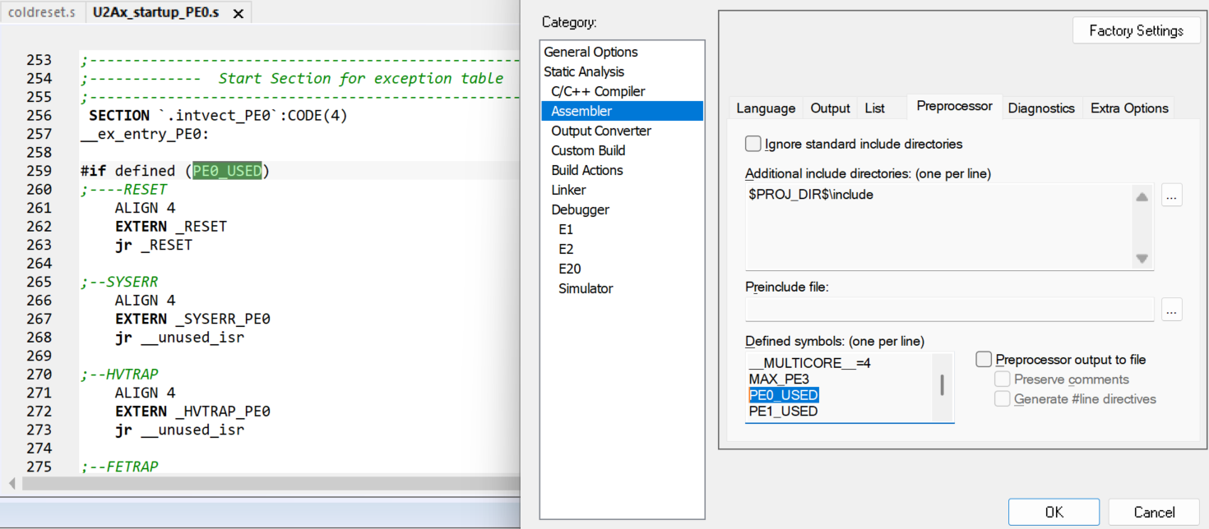 在IAR Embedded Workbench for Renesas RH850中开发和调试Renesas RH850 MCU